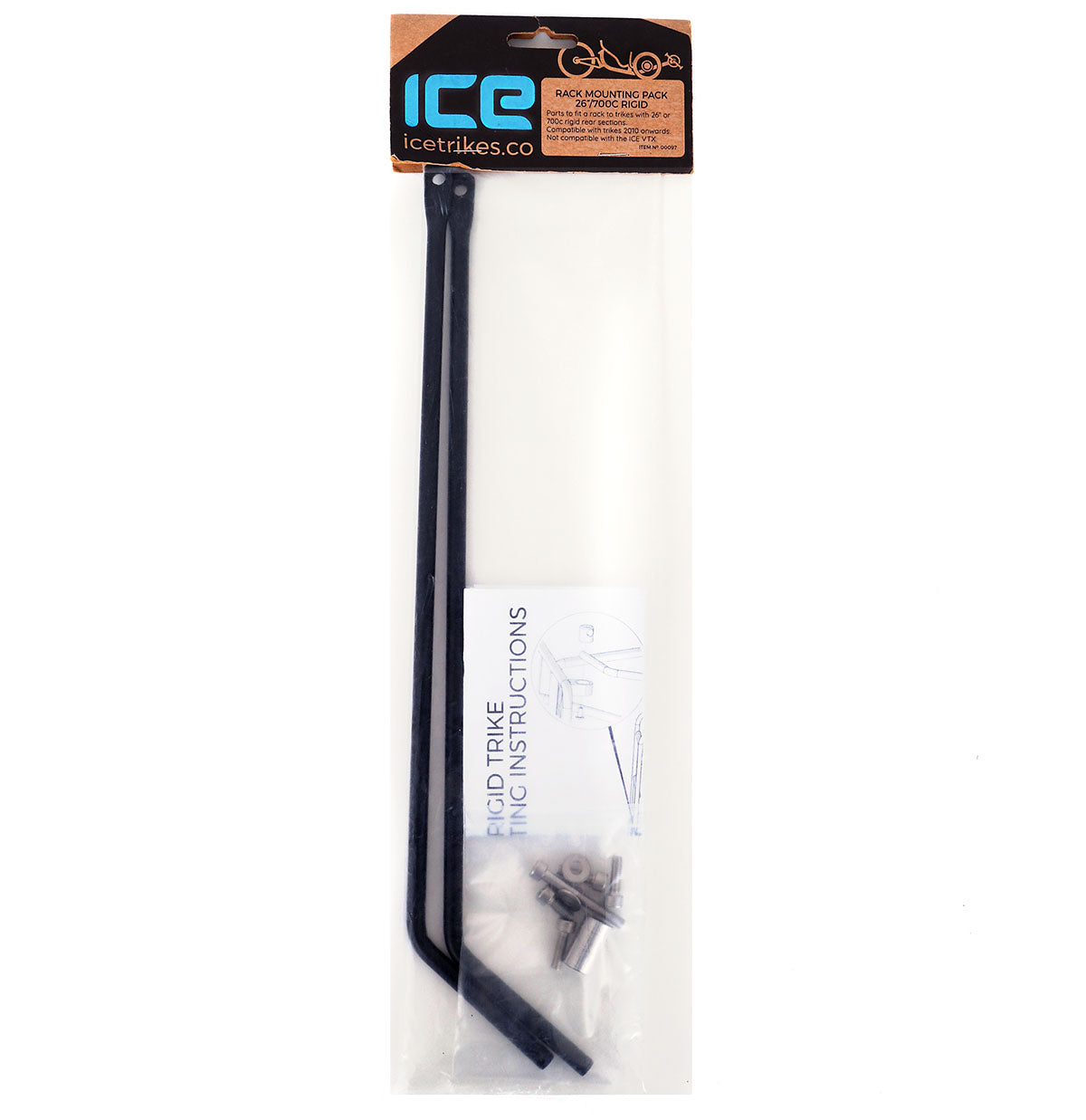 ICE 26 inch Adventure Rigid Rear Rack Mounting Pack — Hostel Shoppe