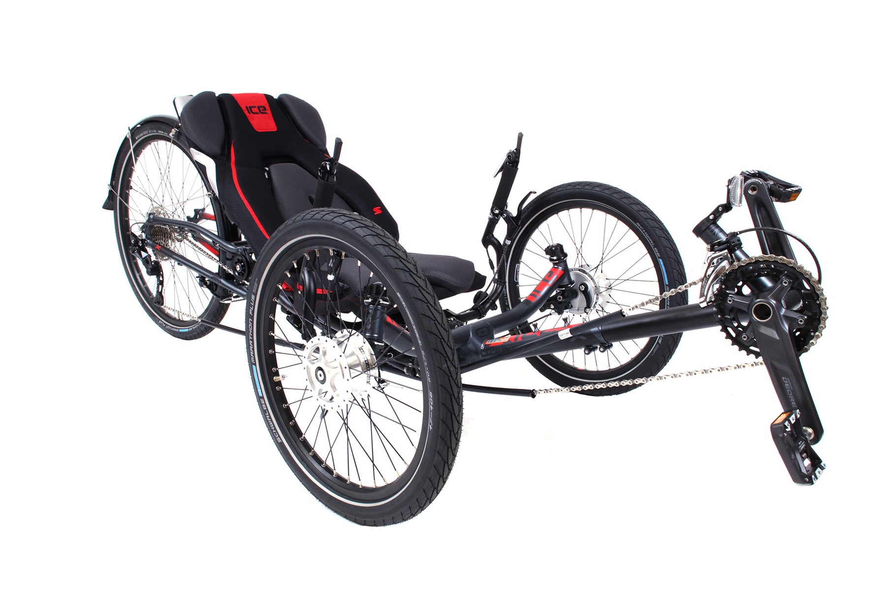 ICE Sprint X Tour 26 RS Grey Recumbent Trike — Hostel Shoppe