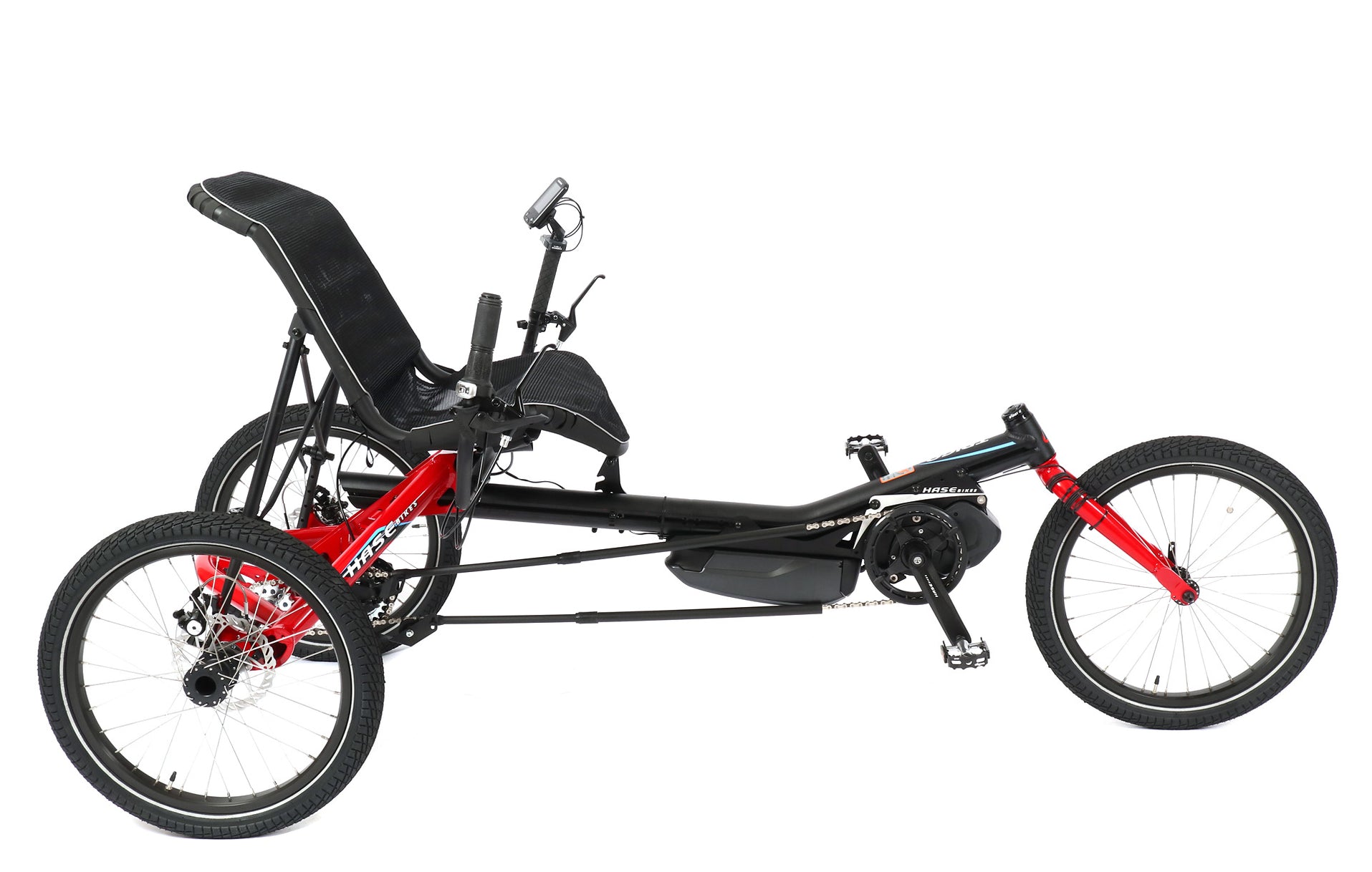 Hase Trigo Nexus USS Steps 5000 w/Differential Red Recumbent Trike ...
